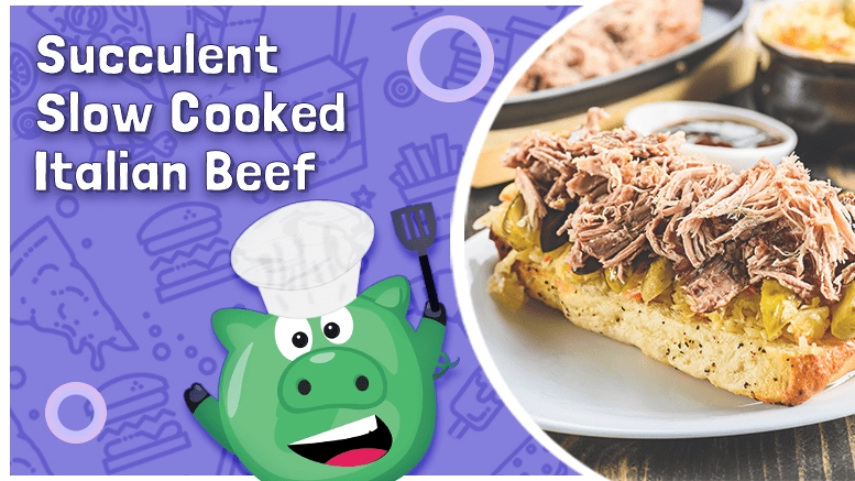Succulent Slow Cooked Italian Beef - Qmee.com